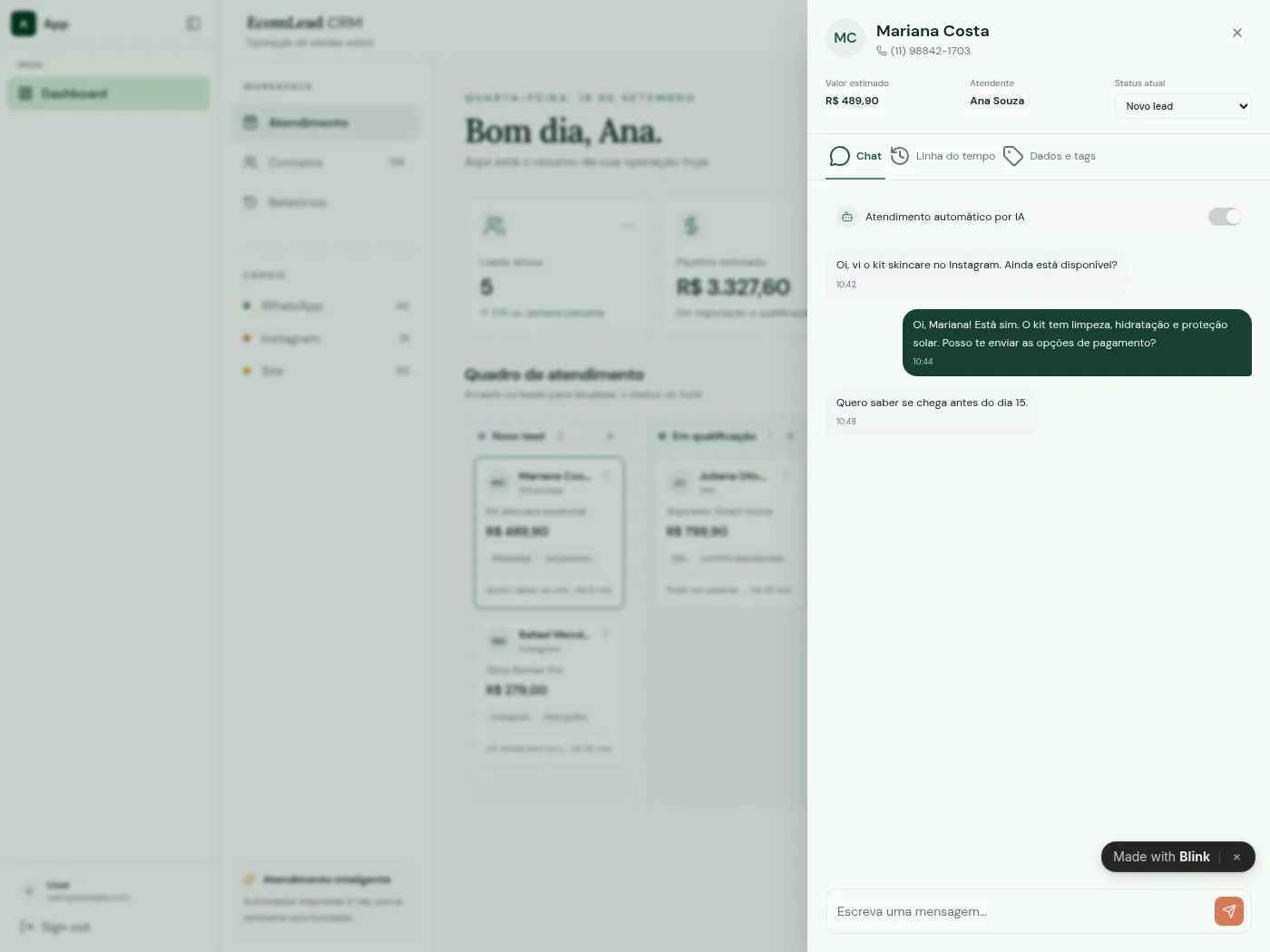 EcomLead CRM