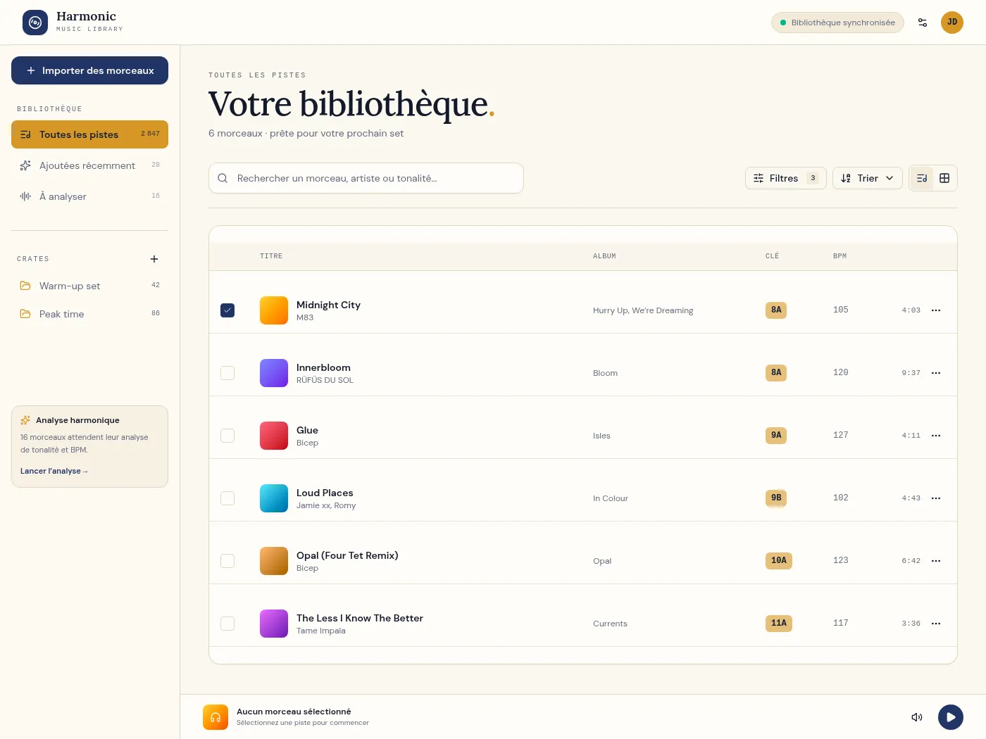 Harmonic Music Library