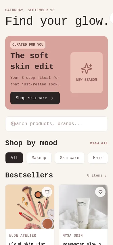 Beauty Store App