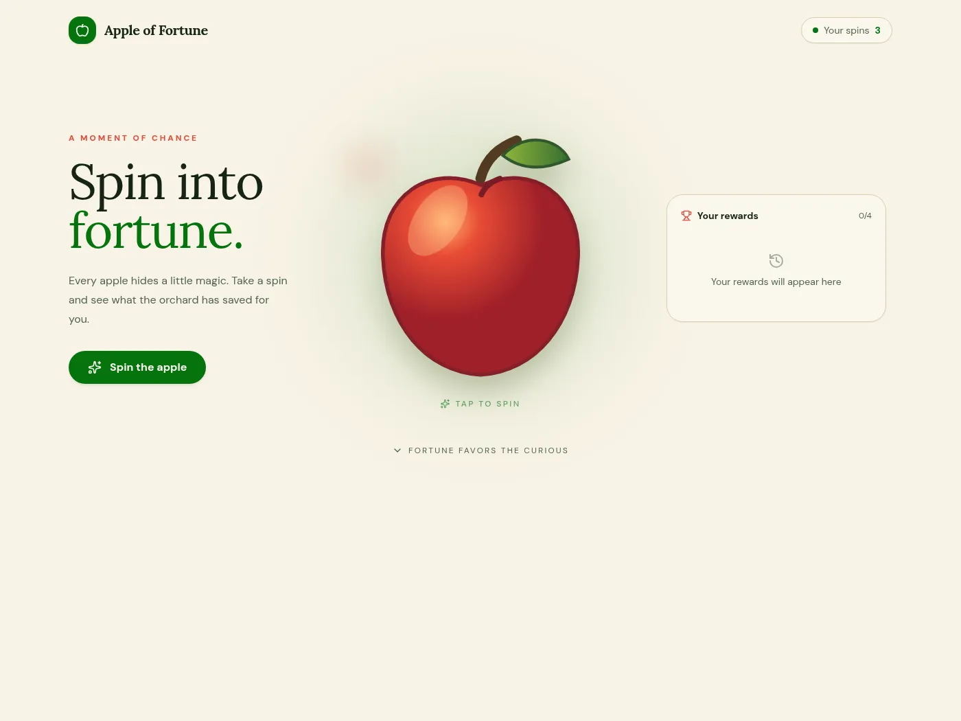 Apple of Fortune