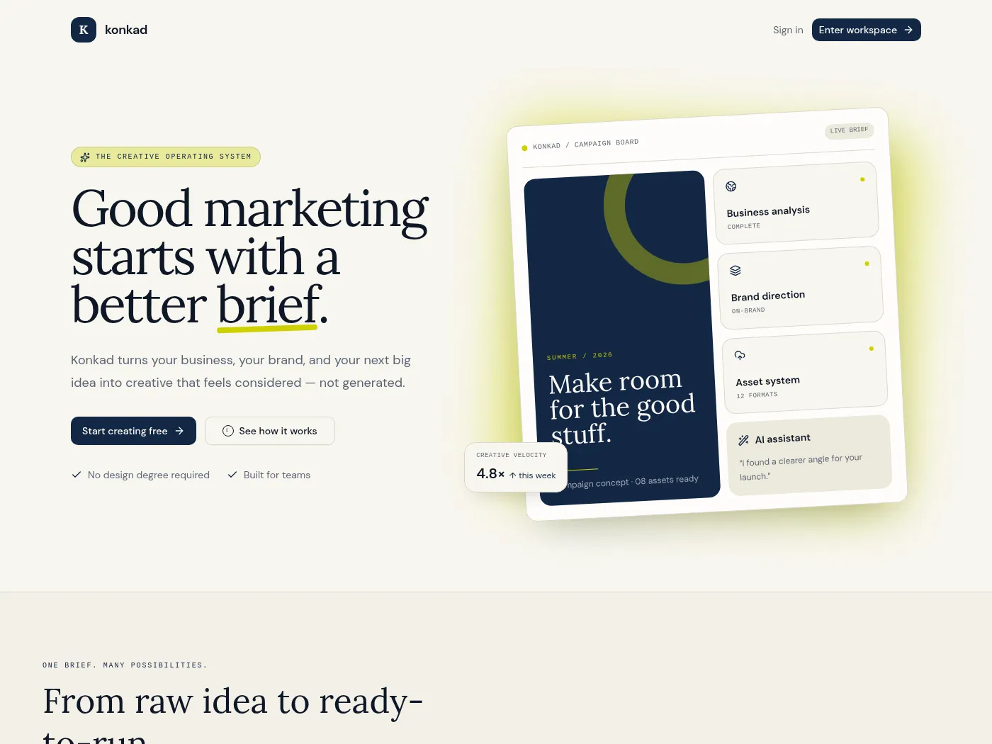 Konkad AI Marketing Suite