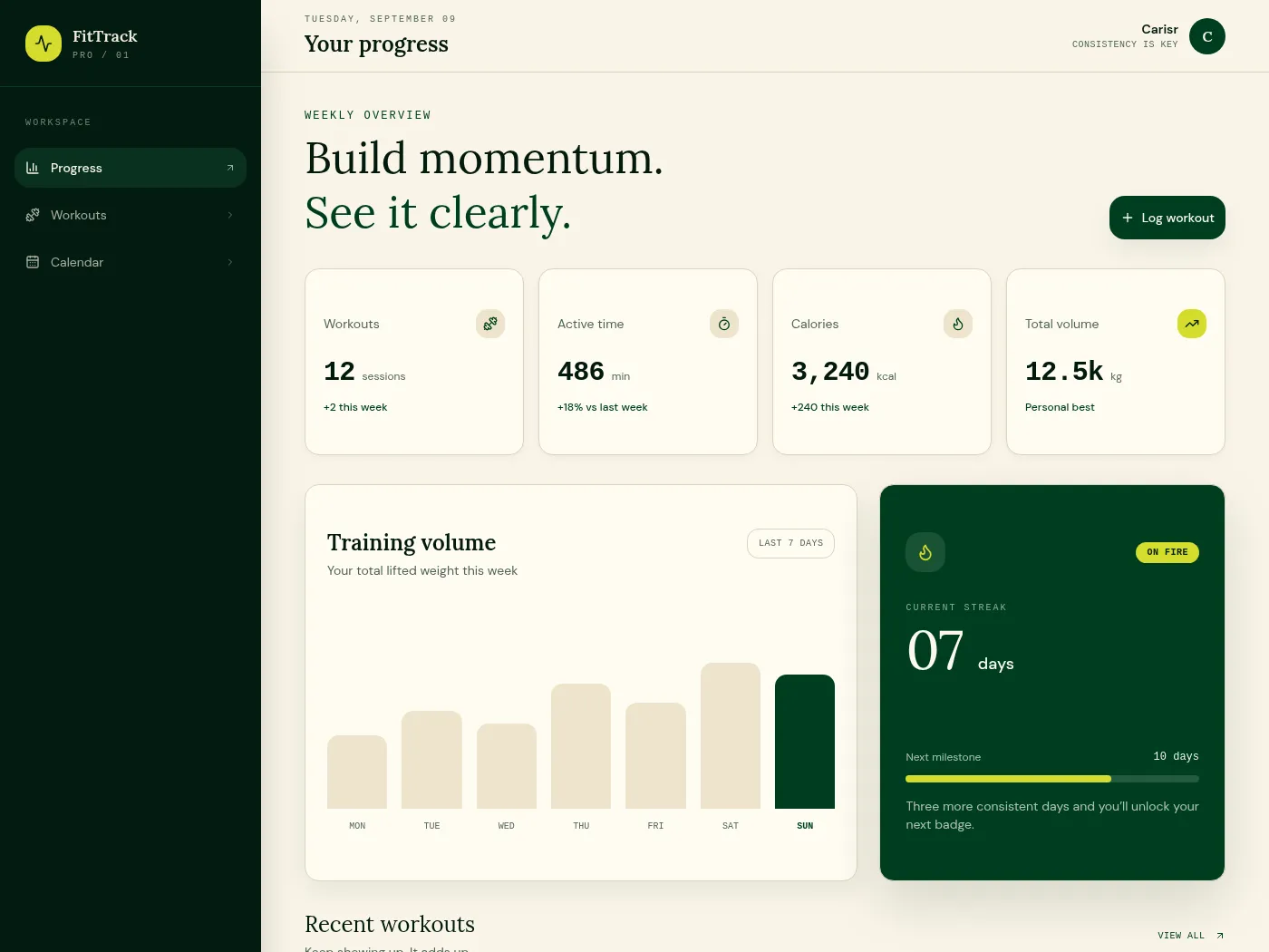 FitTrack Pro