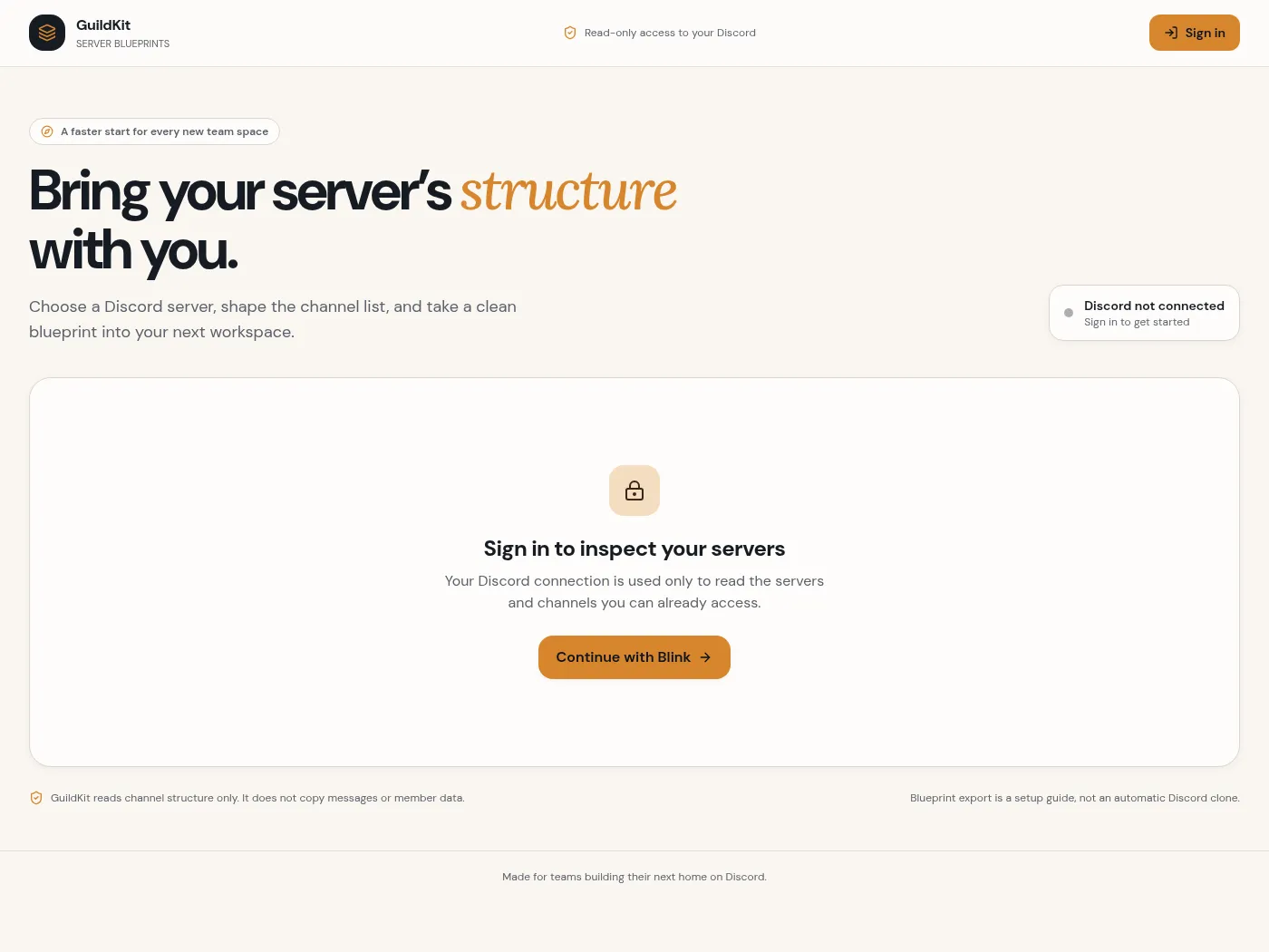 Discord Server Cloner