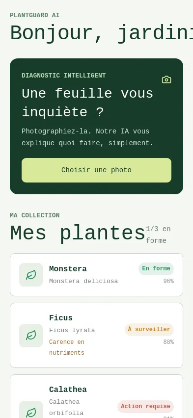 PlantGuardian AI