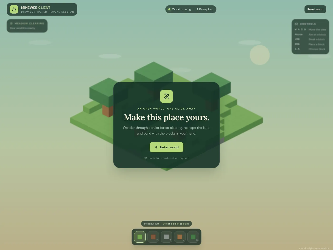 MineWeb Client