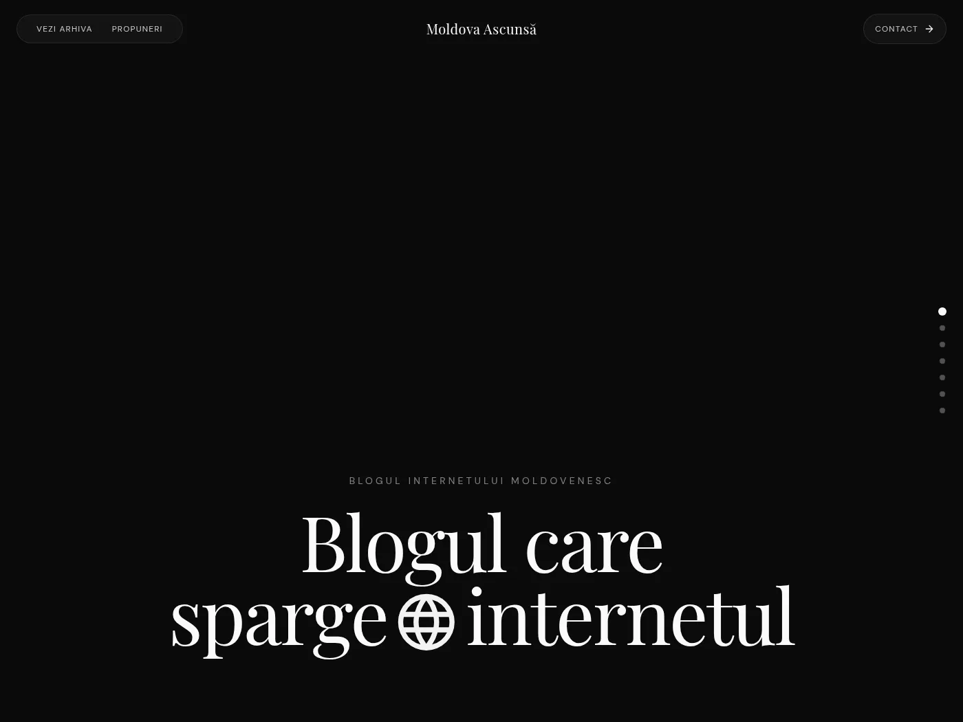Moldova Ascunsă Blog