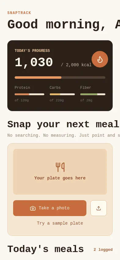 SnapTrack Nutrition