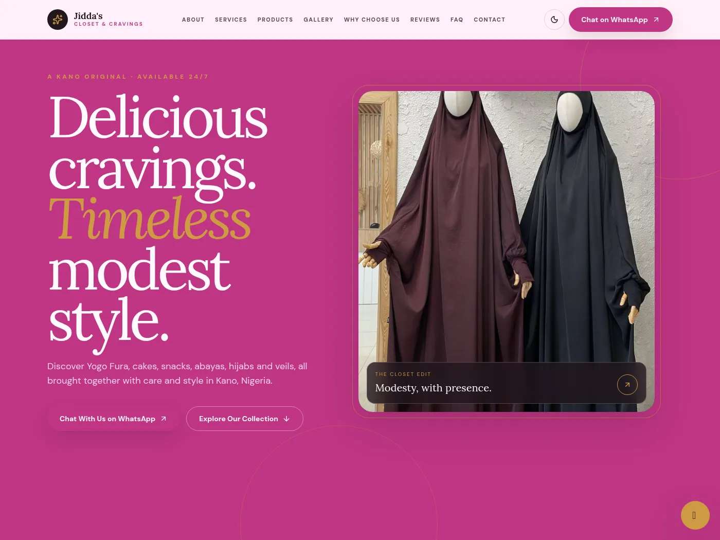 Jidda's Closet & Cravings