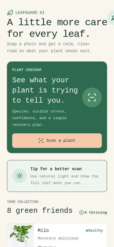 LeafGuard AI