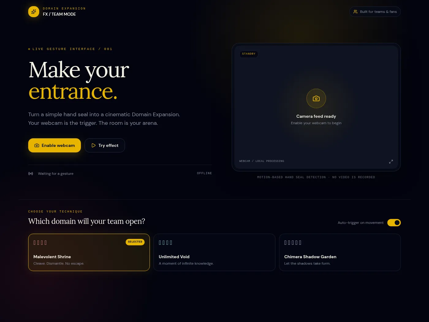 Domain Expansion FX
