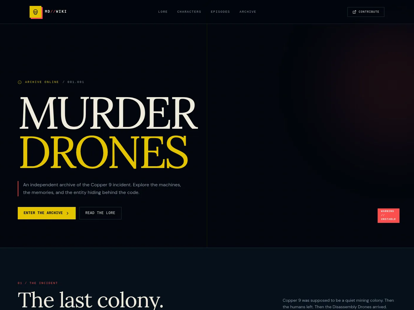 Murder Drones FanWiki