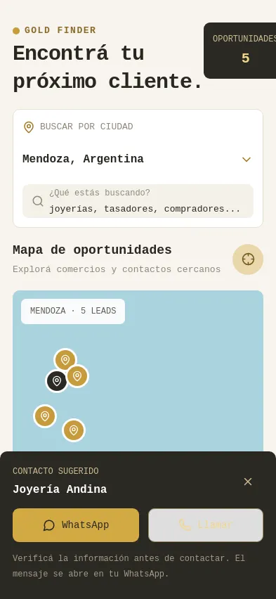 Gold Seller Finder