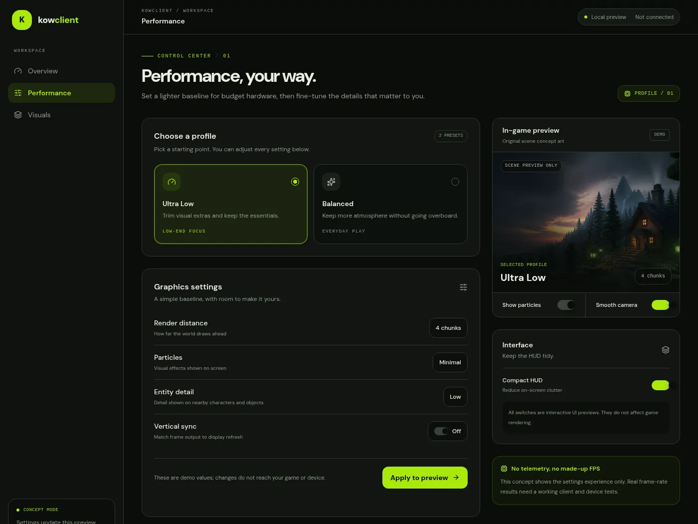 Kowclient Ultra Client