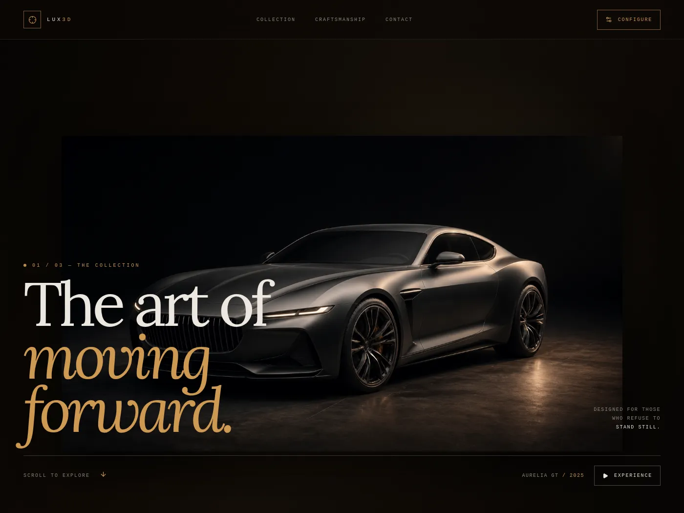Lux3D Car Showroom