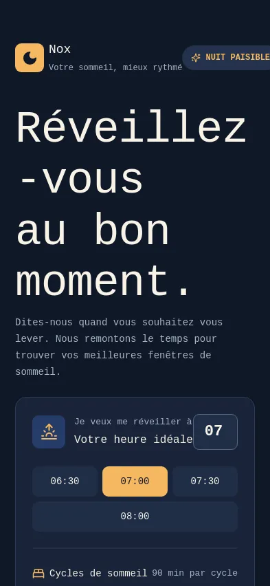 Smart Wake Sleep App
