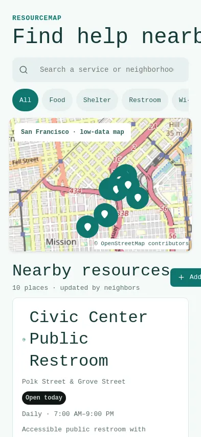 ResourceMap Mobile