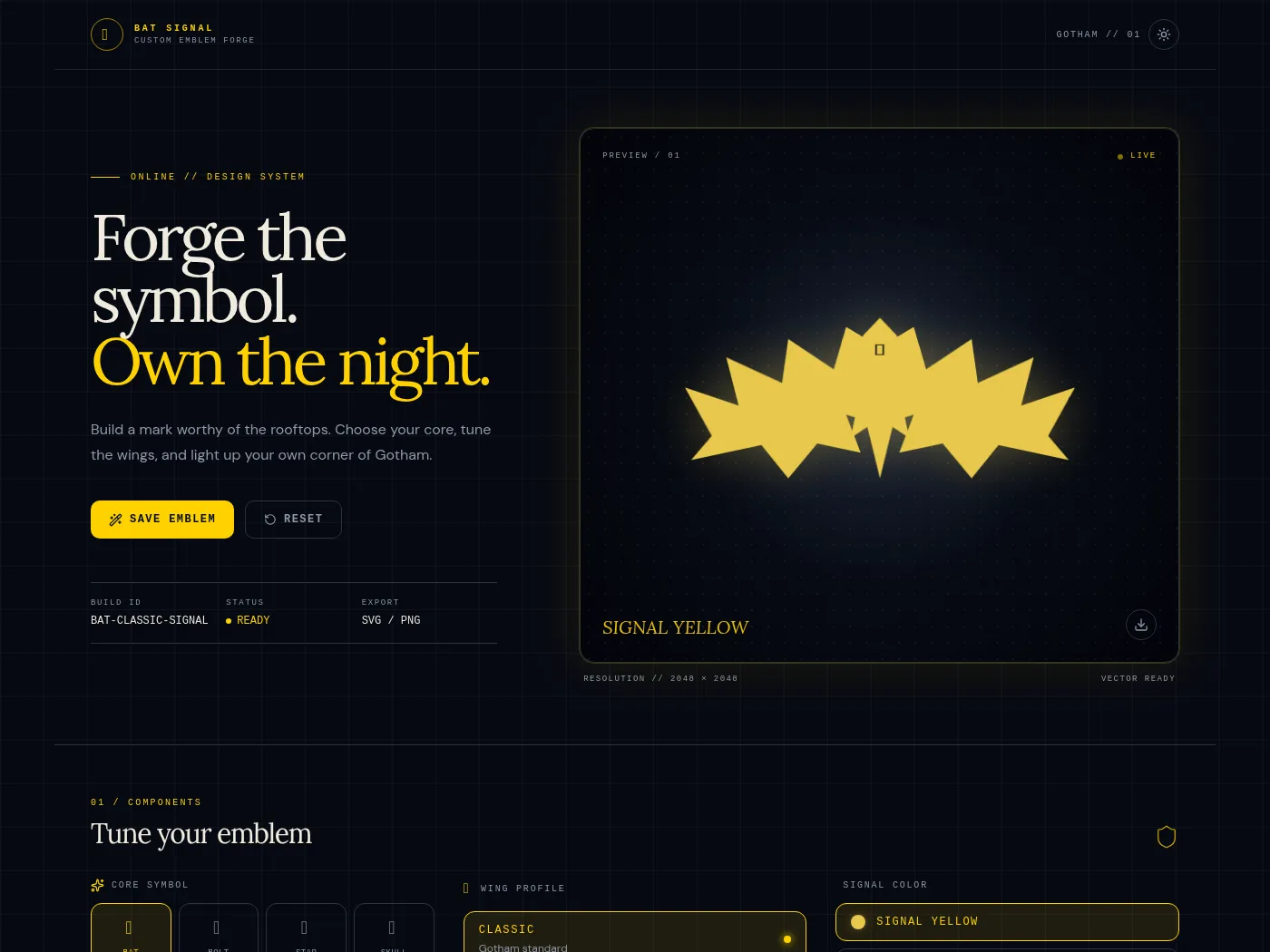 Batman Logo Maker