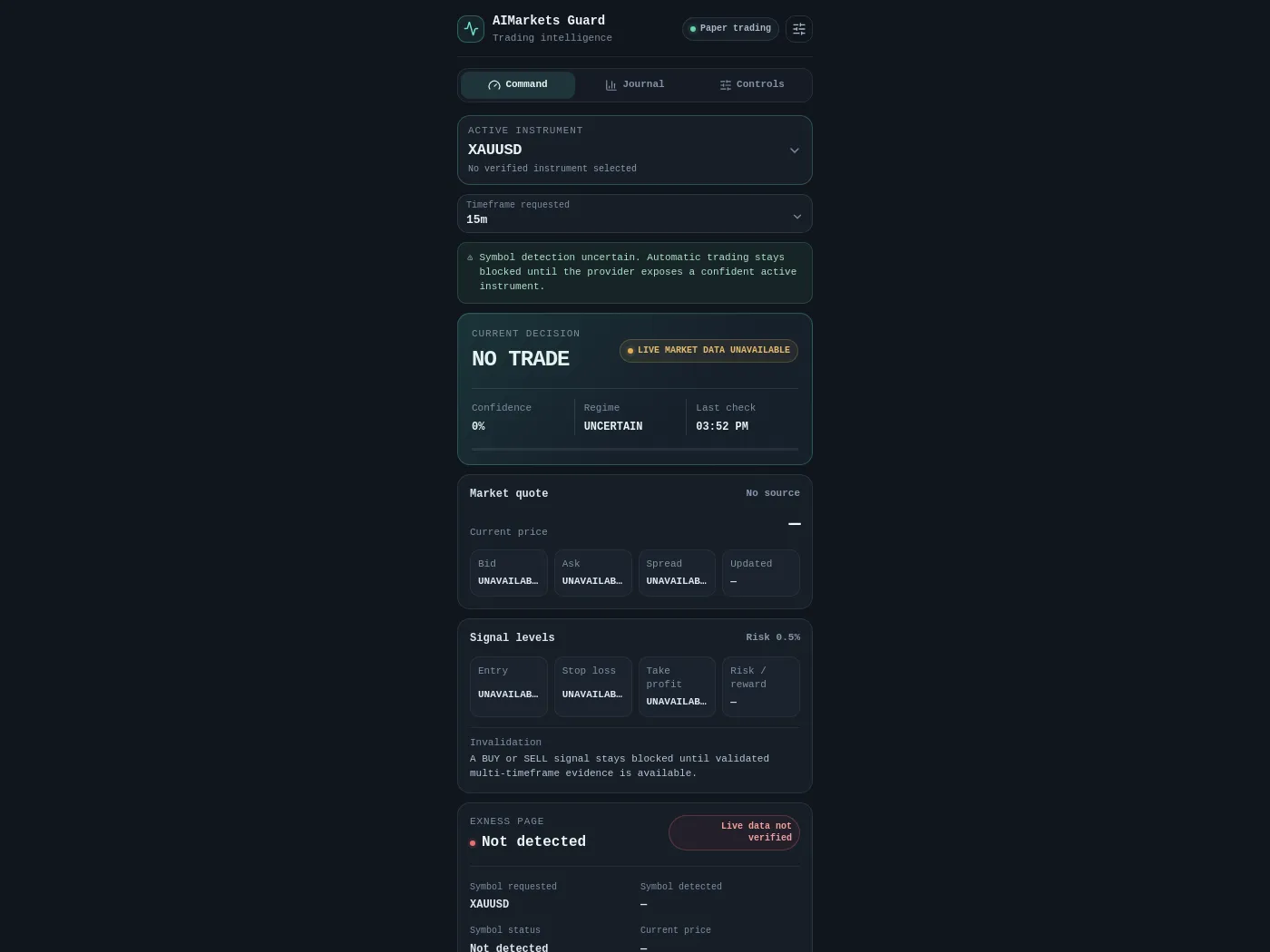 AIMarkets Guard Extension