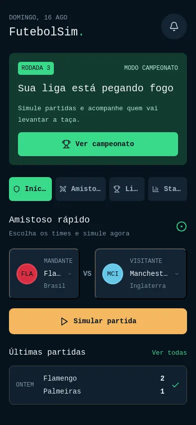 FutebolSim Mobile