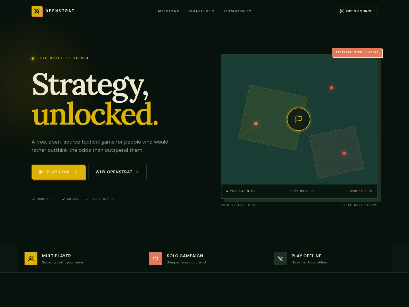 OpenStrat Game