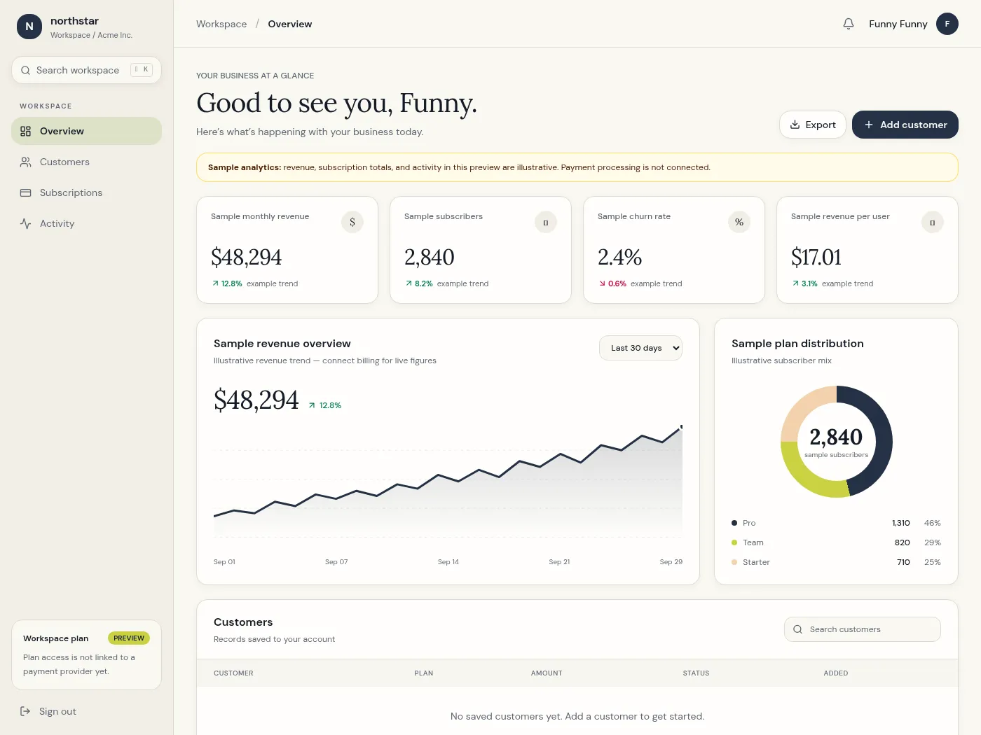 SaaS Pro Dash