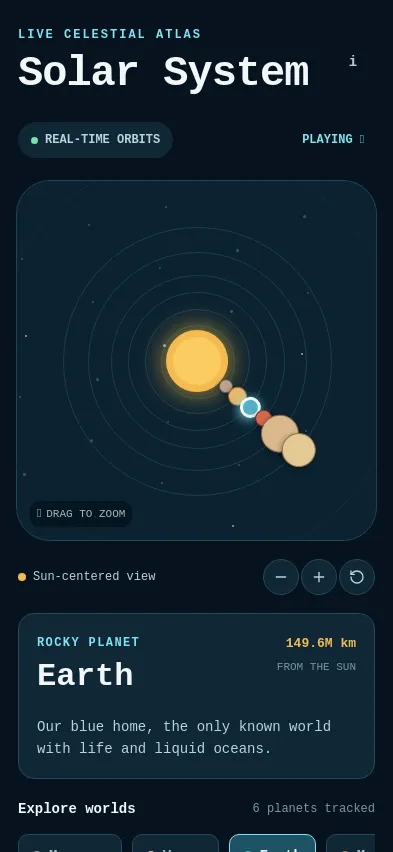 Solar System Explorer
