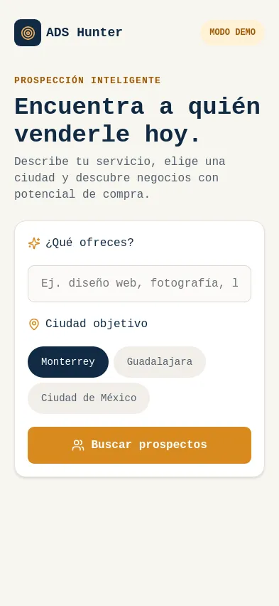 ADS Hunter