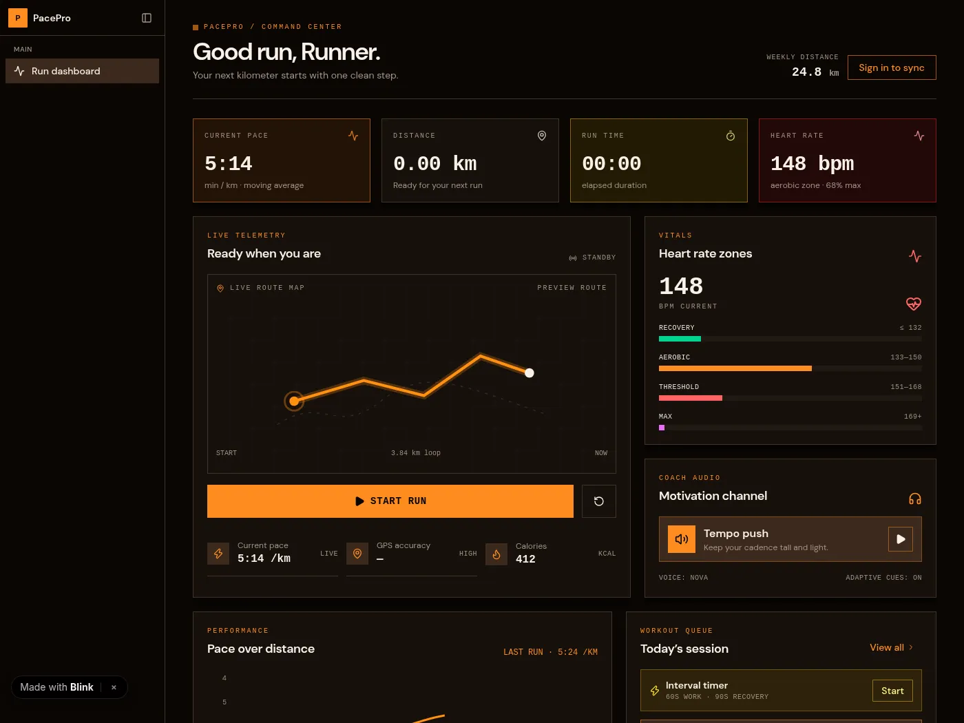 PacePro Run Tracker