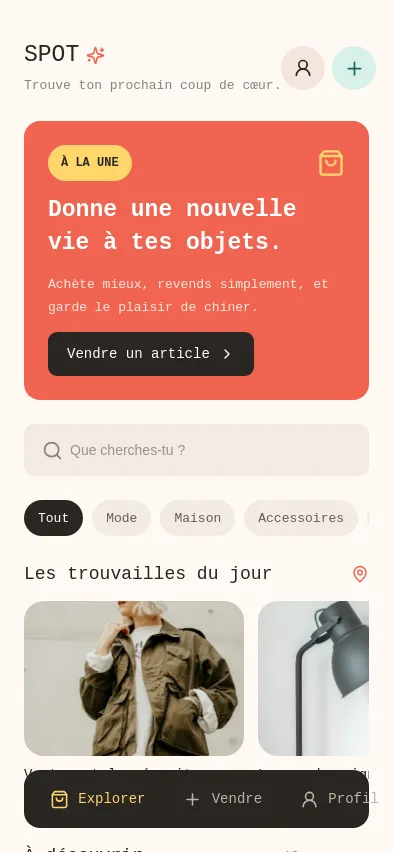 SPOT Market App