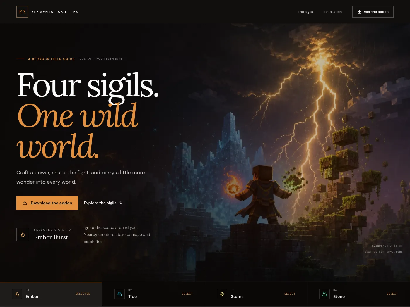 Elemental Abilities Addon