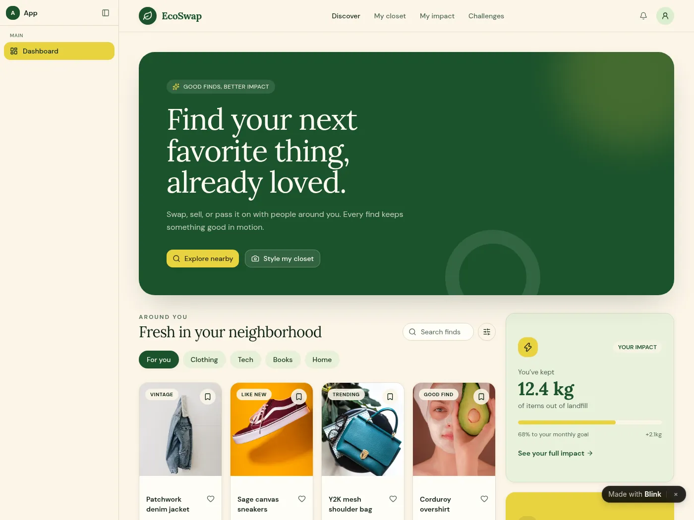 EcoSwap Marketplace