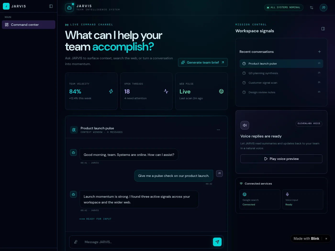 Jarvis AI Assistant