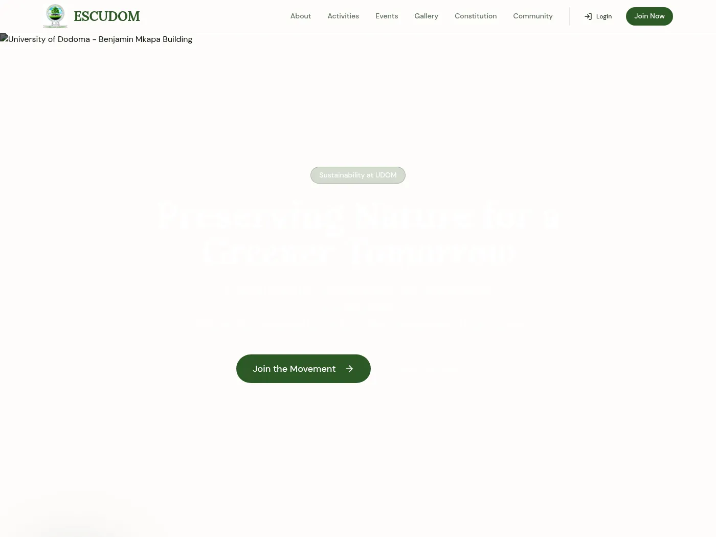 ESCUDOM Website