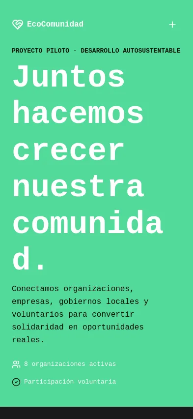 EcoComunidad Connect