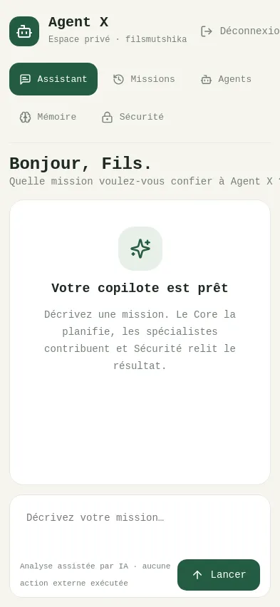 Agent X Personal AI