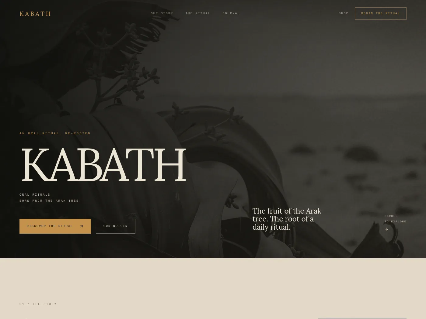 Kabath Oral Rituals Site