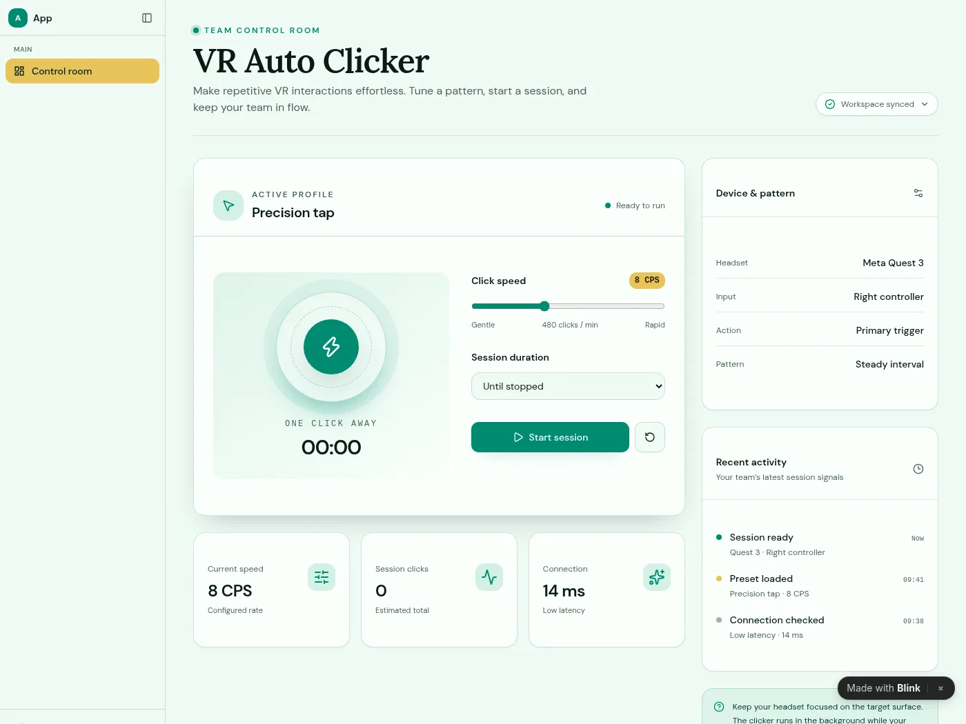VR Auto Clicker