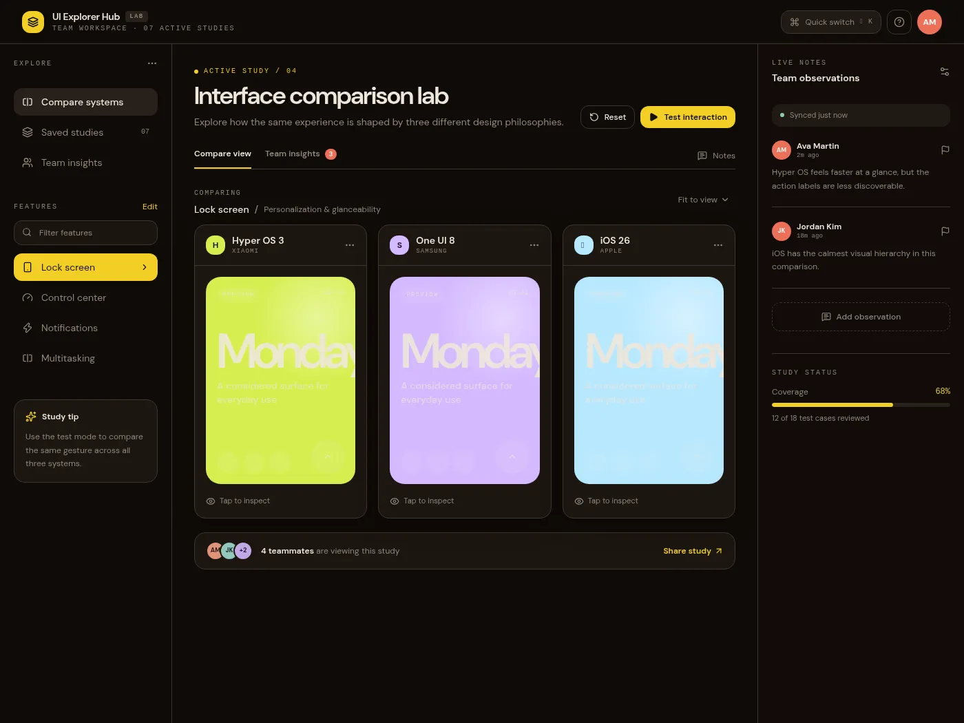 UI Explorer Hub