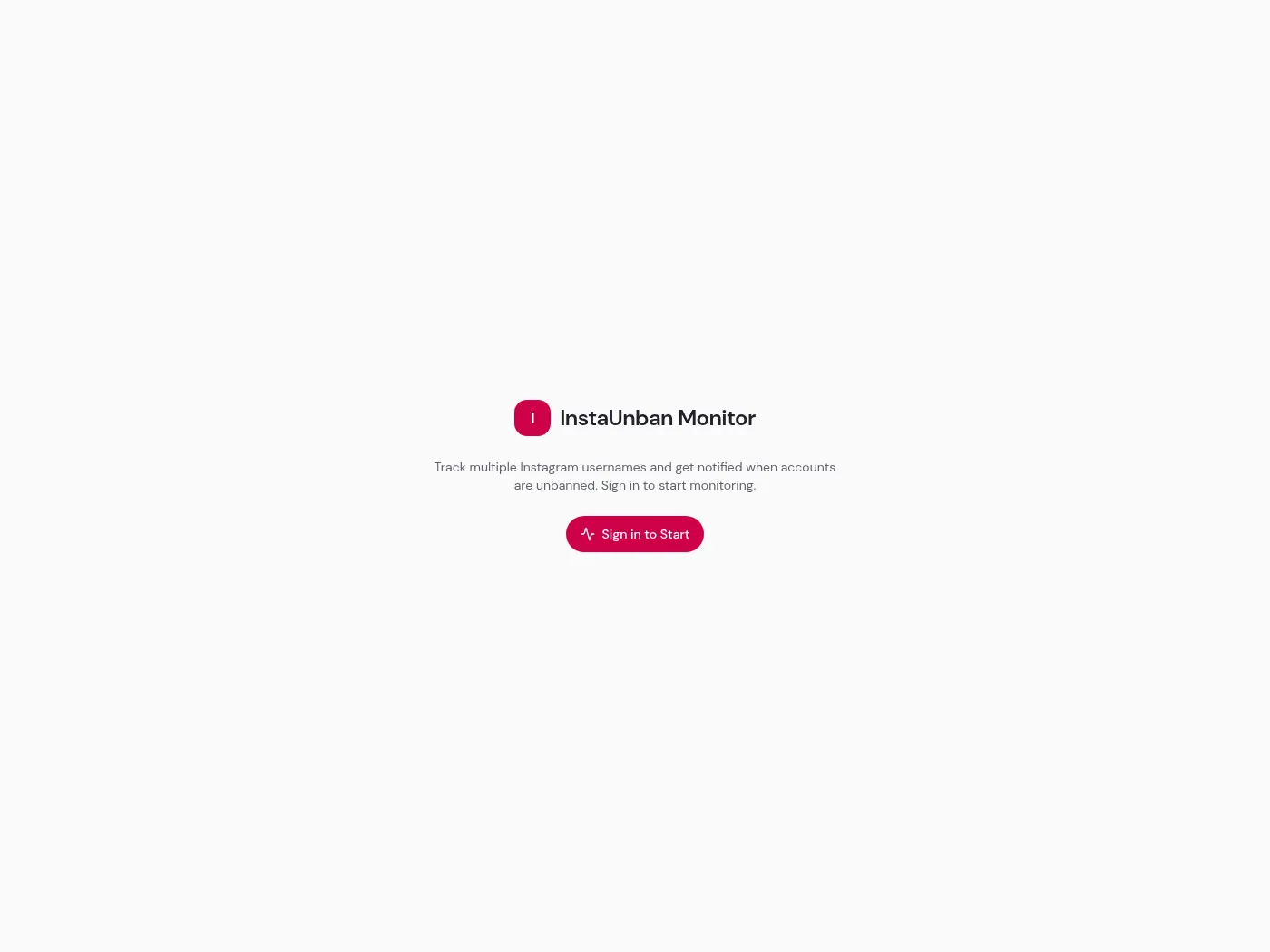 InstaUnban Live Monitor