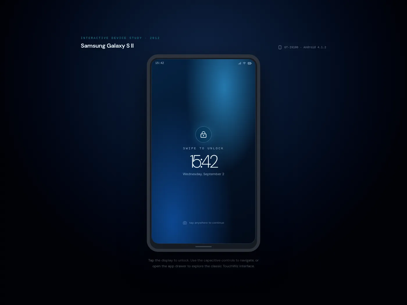 Galaxy S2 Web Emulator