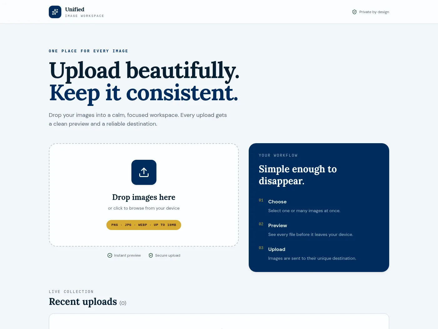 Unified Image Uploader