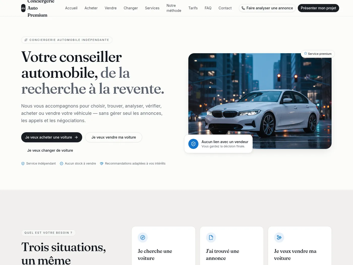 Conciergerie Auto Premium