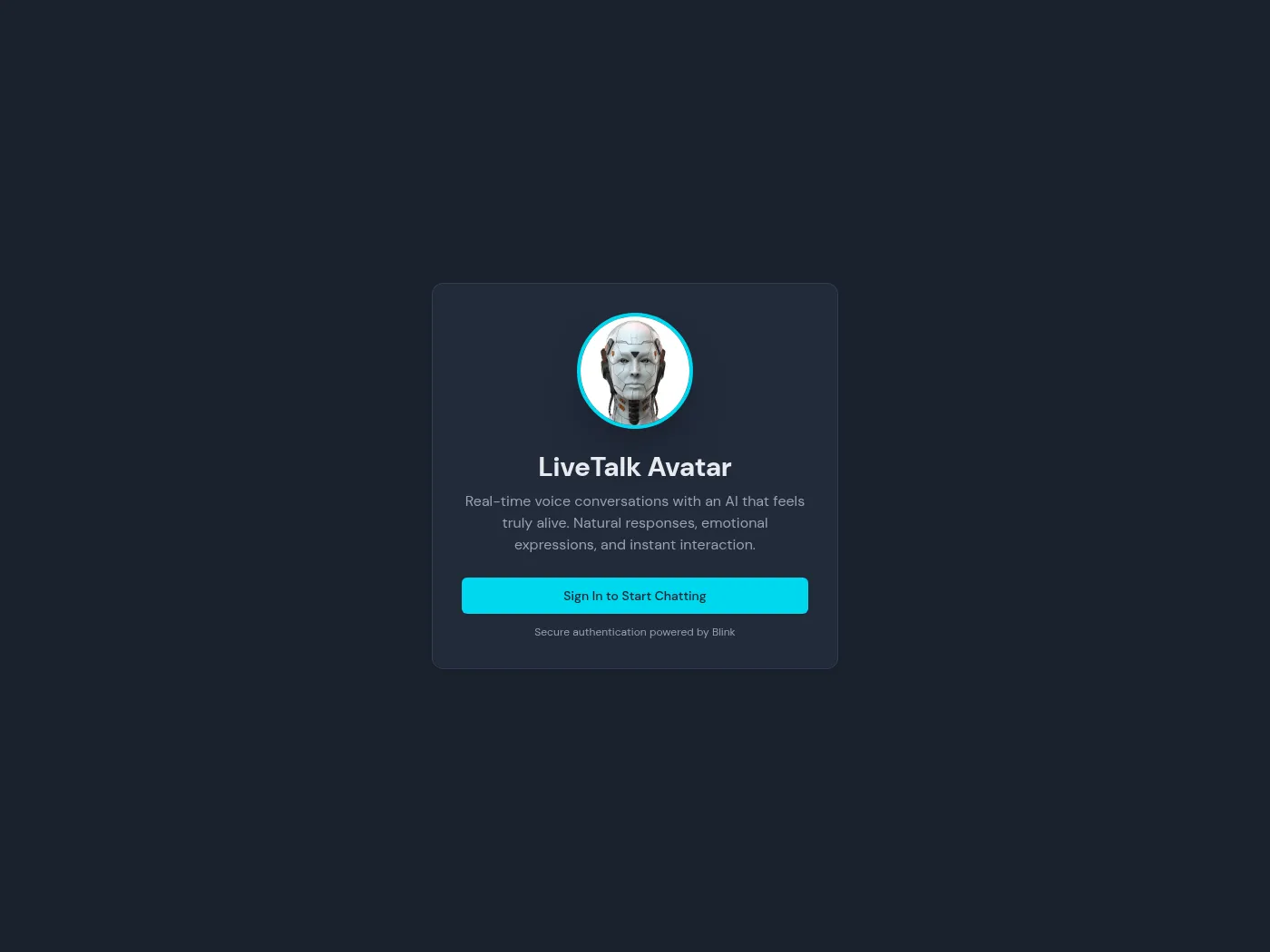 LiveTalk Avatar App