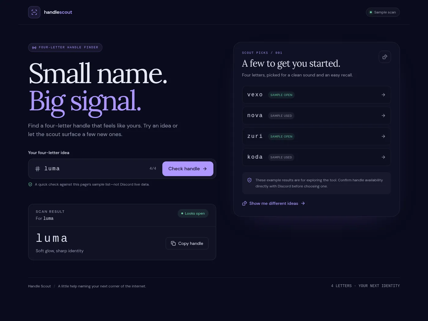 Discord Handle Hunter