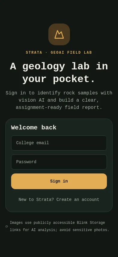 GeoAI Rock Identifier