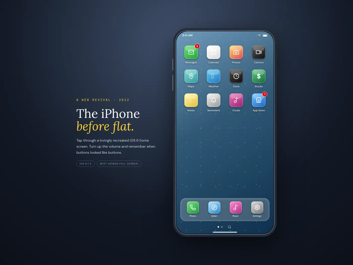 iOS 6 Web Revival
