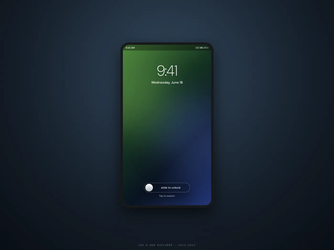 iOS 6 Web Explorer