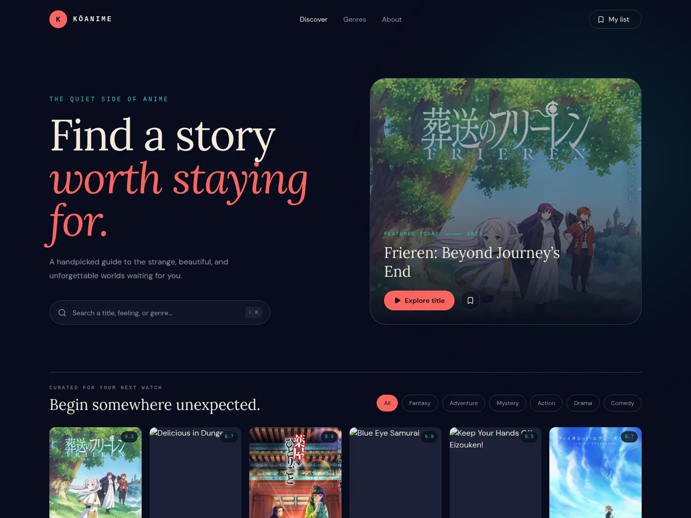 Anime Explorer