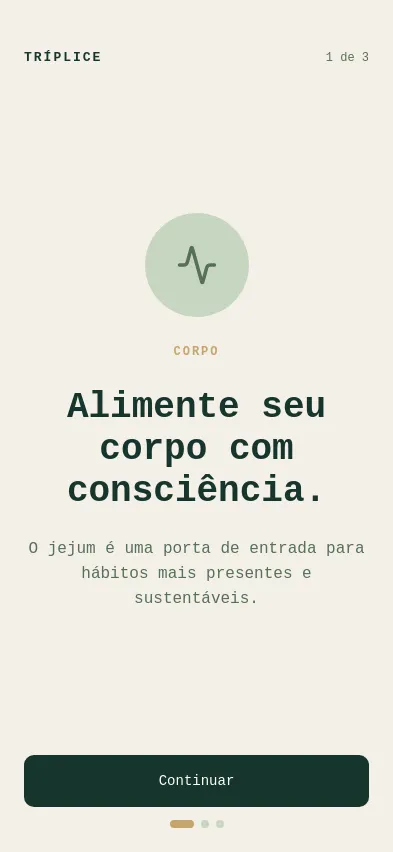 Tríplice Wellness Journey