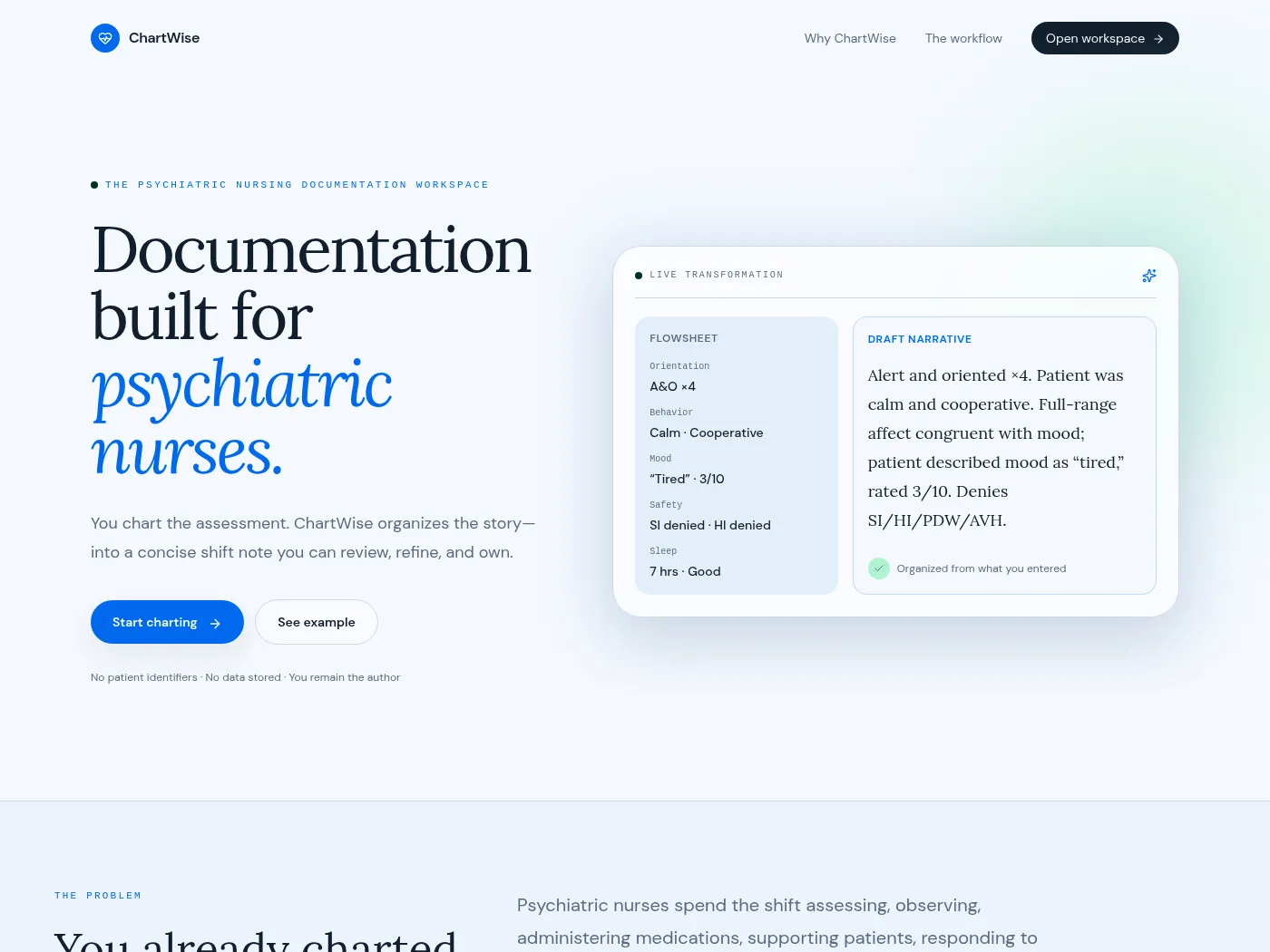 ChartWise Next-Gen Workspace